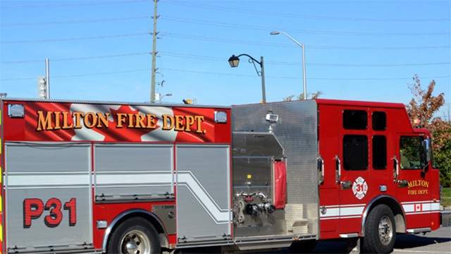Fire Crews Battling Blaze in Milton | INhalton