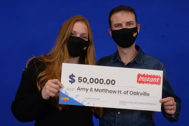 Oakville couple planning vacation with $50,000 lottery win | INhalton