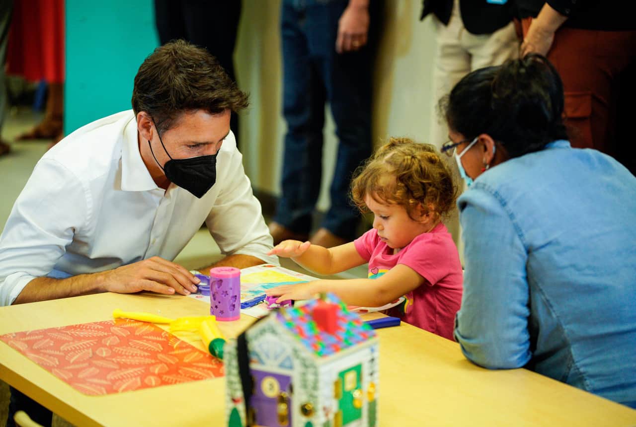 Prime Minister Justin Trudeau in the Burlington and Oakville area ...